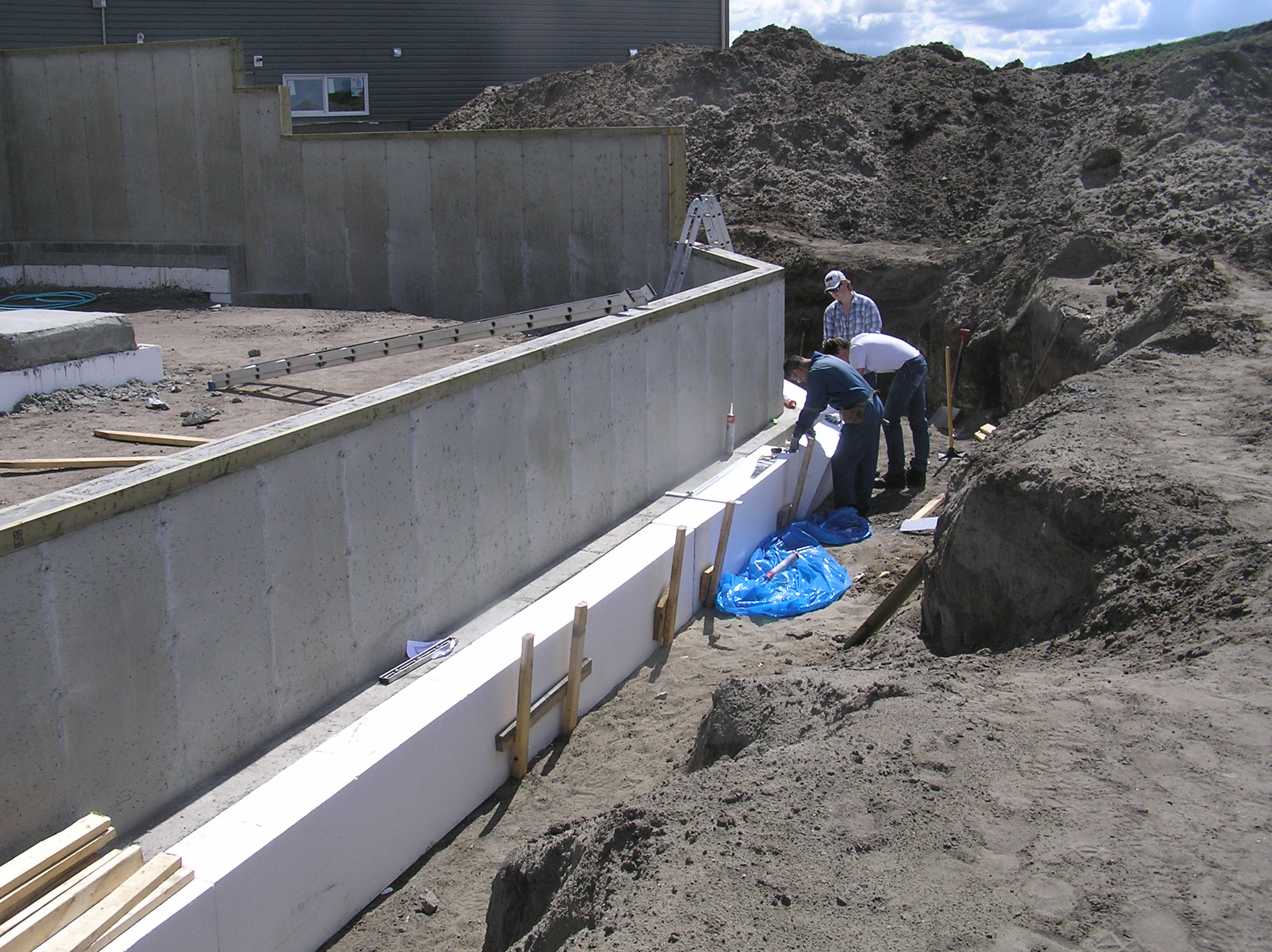 Foundation Insulation « Cottonwood Passive House