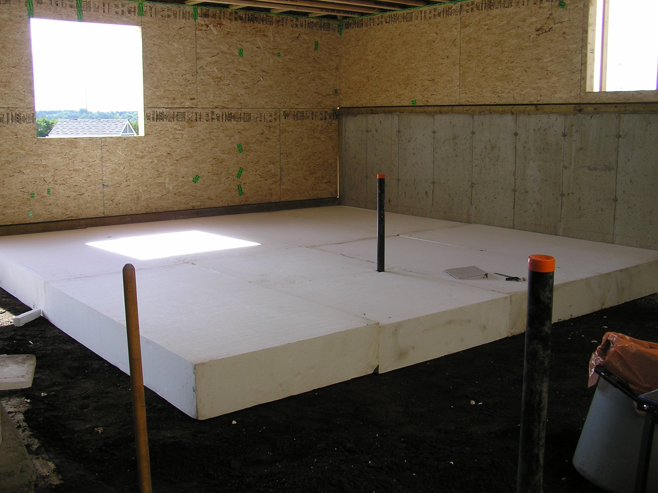 Basement Floor Slab « Cottonwood Passive House
