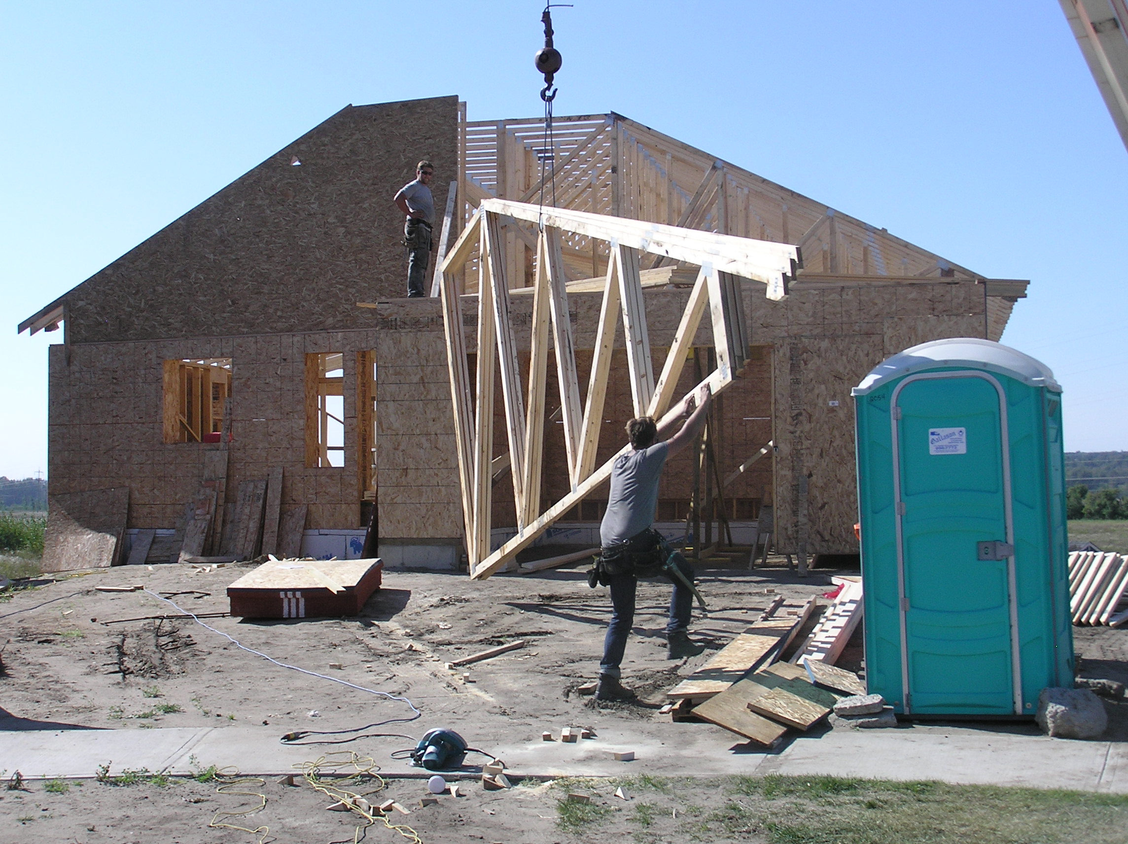 Roof Installation « Cottonwood Passive House